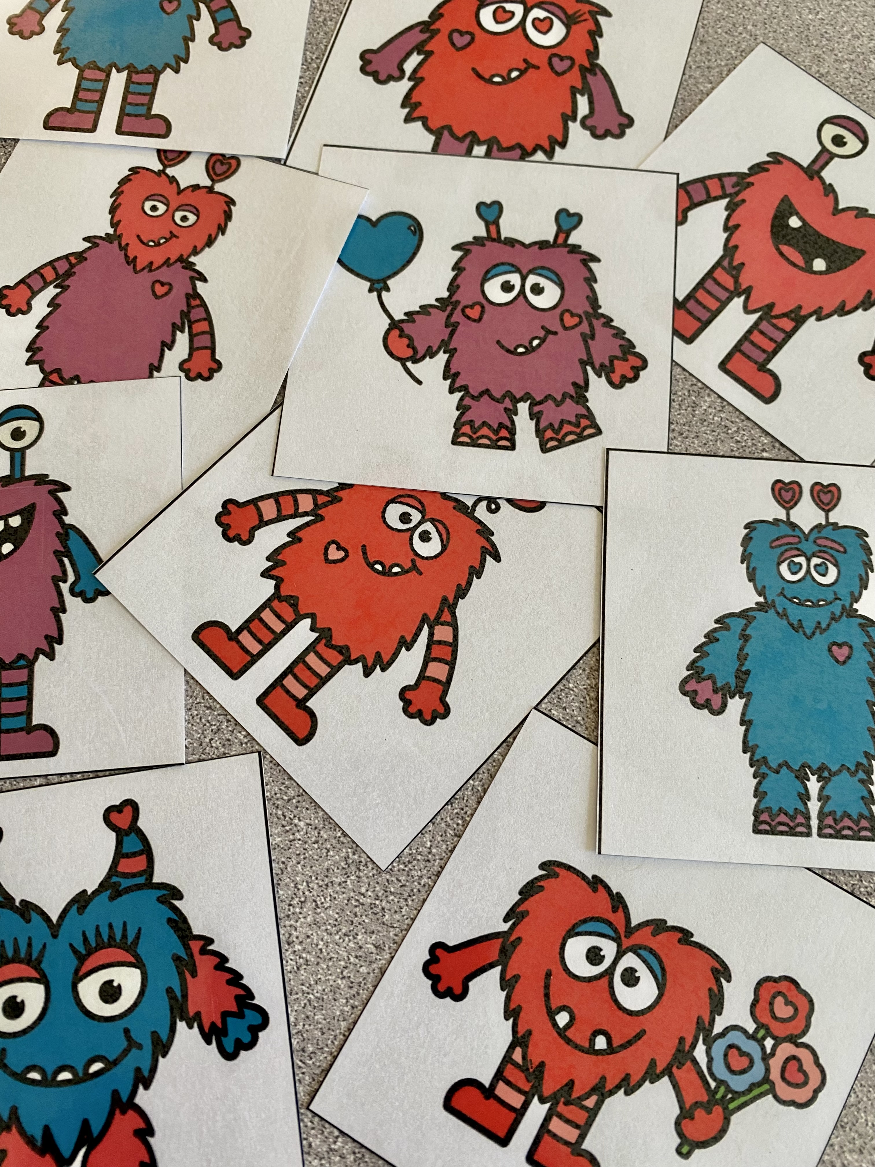 Valentine’s Day Monster Activities for Preschool *FREE Printable* – Mrs ...