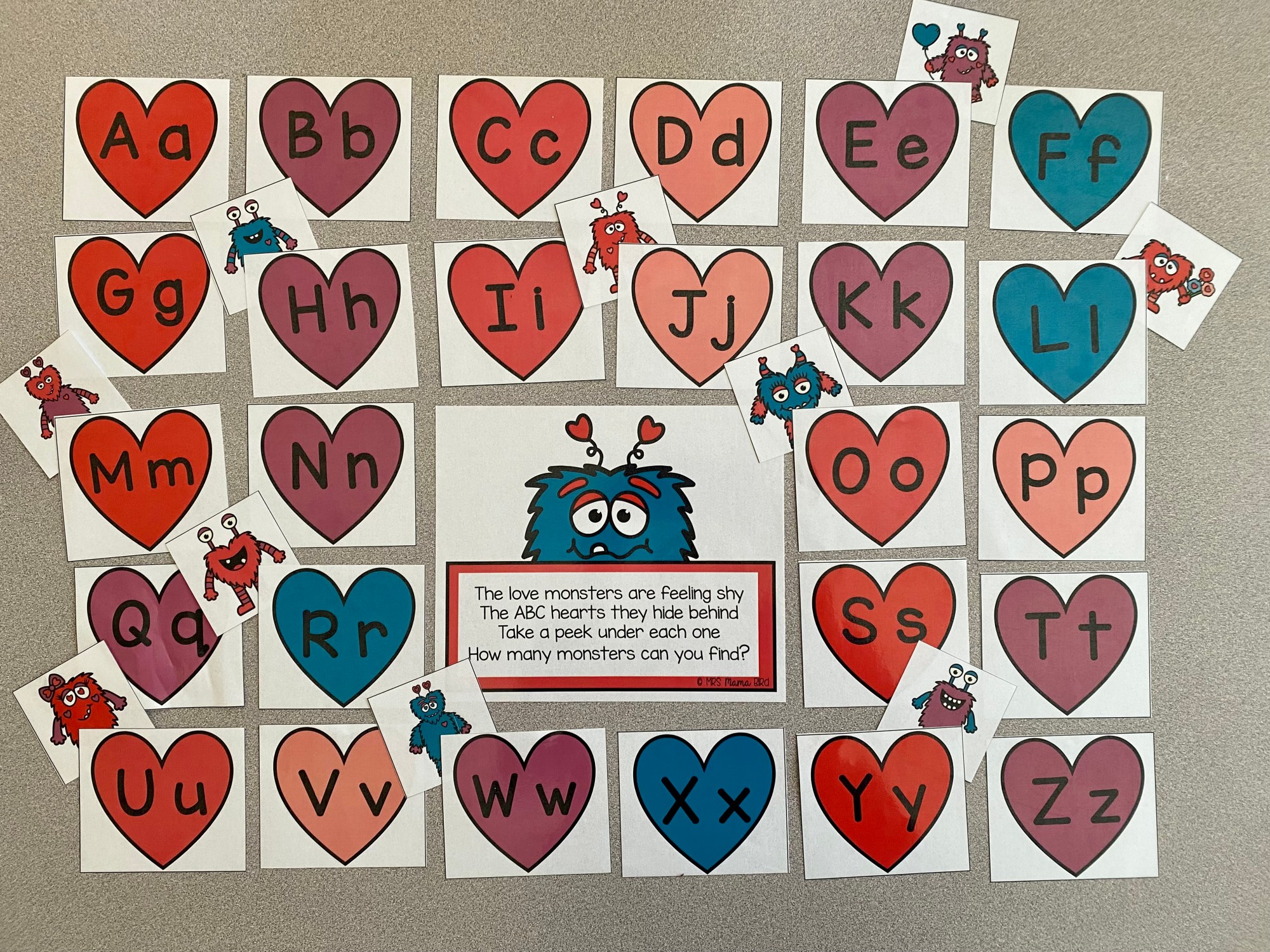 Valentine’s Day Monster Activities for Preschool *FREE Printable* – Mrs ...